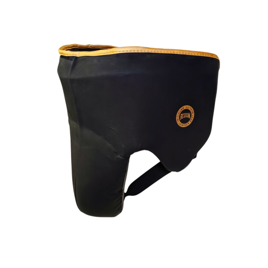 Coquilla profesional de boxeo Regium "Imperial Gold" Microfiber Ultralight