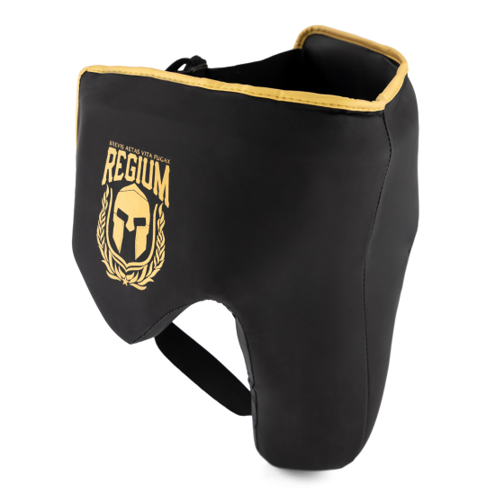 Coquilla profesional de boxeo Regium "Imperial Gold" Microfiber Ultralight